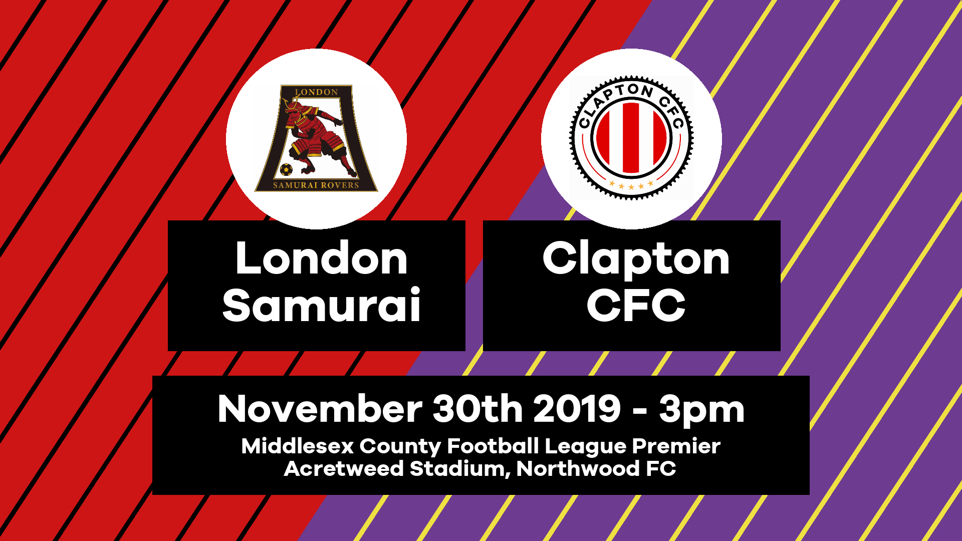 London Samurai Rovers FC vs Clapton CFC preview: Tons face unbeaten ...