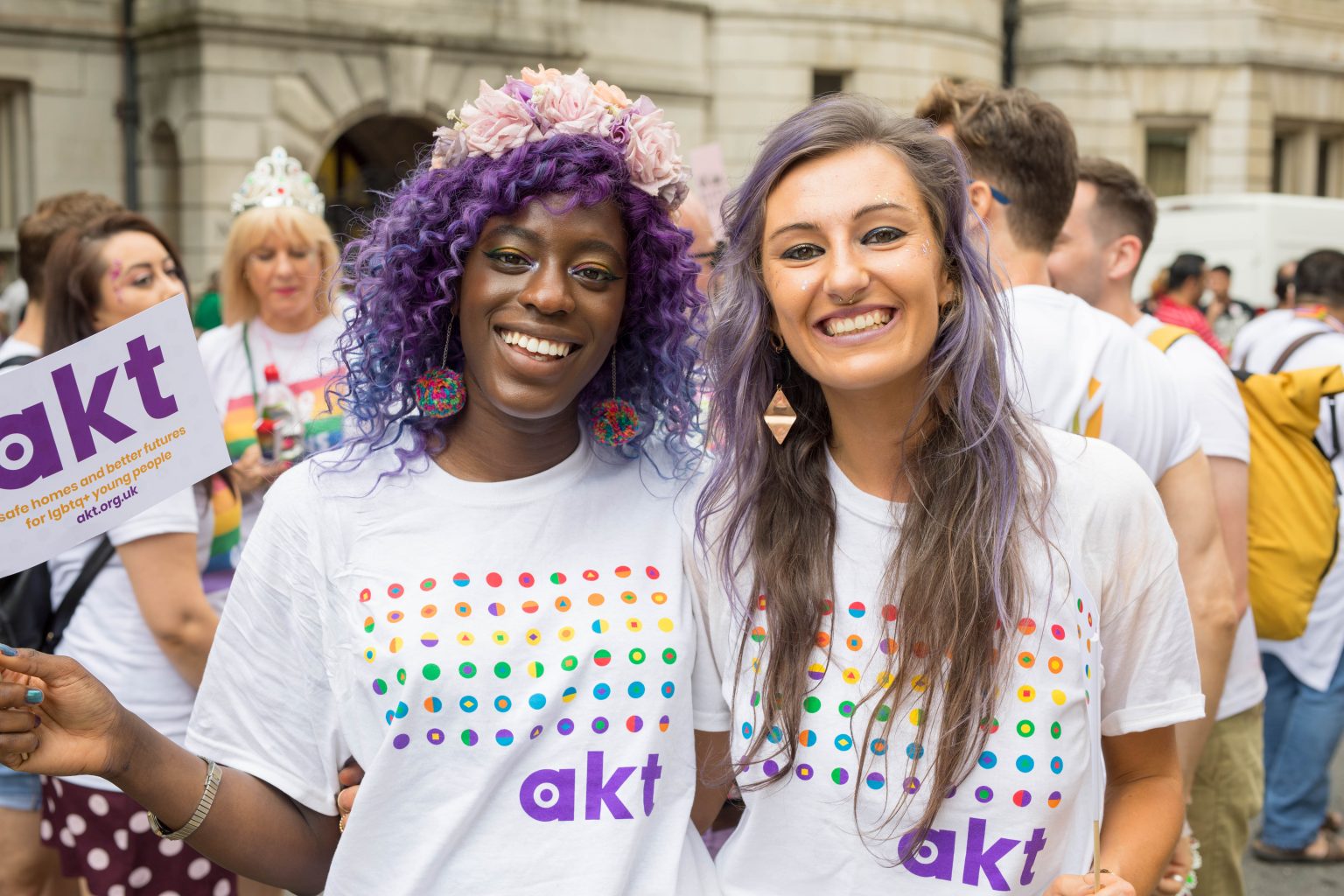 akt charity collection at Stonewall game - Clapton Community FC