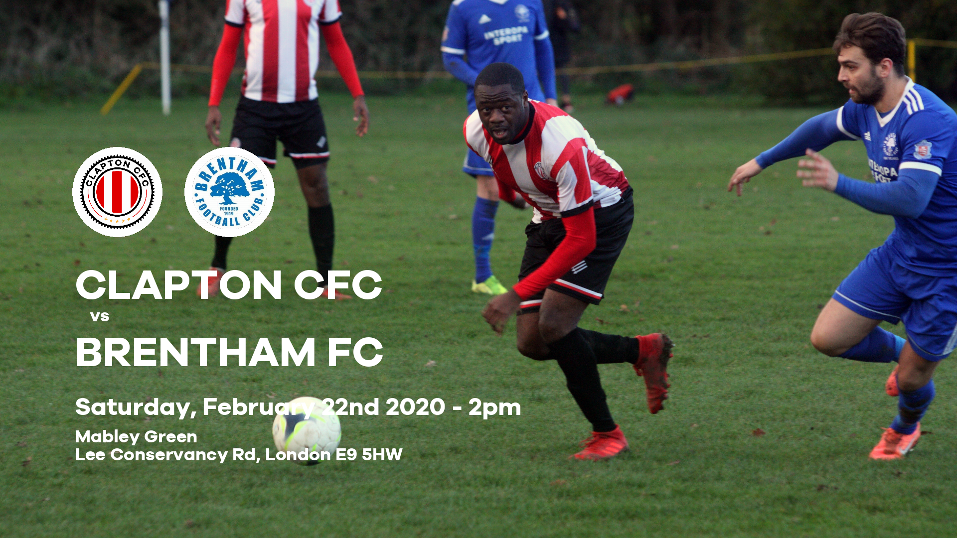Clapton CFC v Brentham FC preview: Venue change for clash with table ...