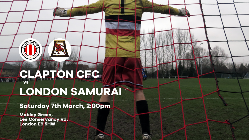 Clapton CFC vs London Samurai Rovers preview: Venue change for cup semi ... Clapton CFC vs London Samurai Rovers preview: Venue change for cup semi ...