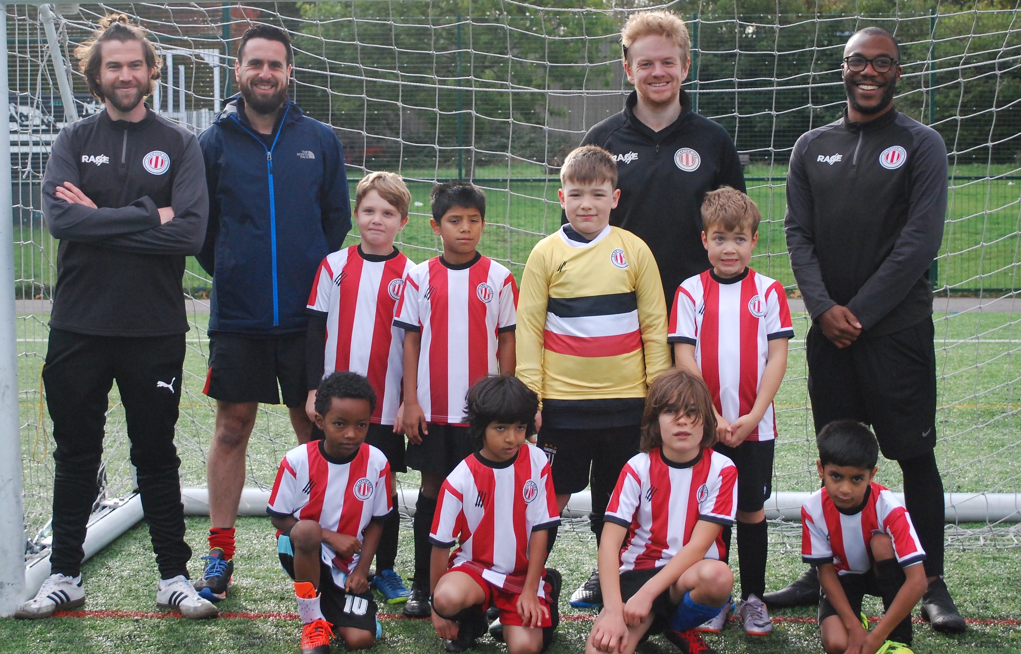 Proud day as Clapton CFC Under 8s take to the field - Clapton Community FC