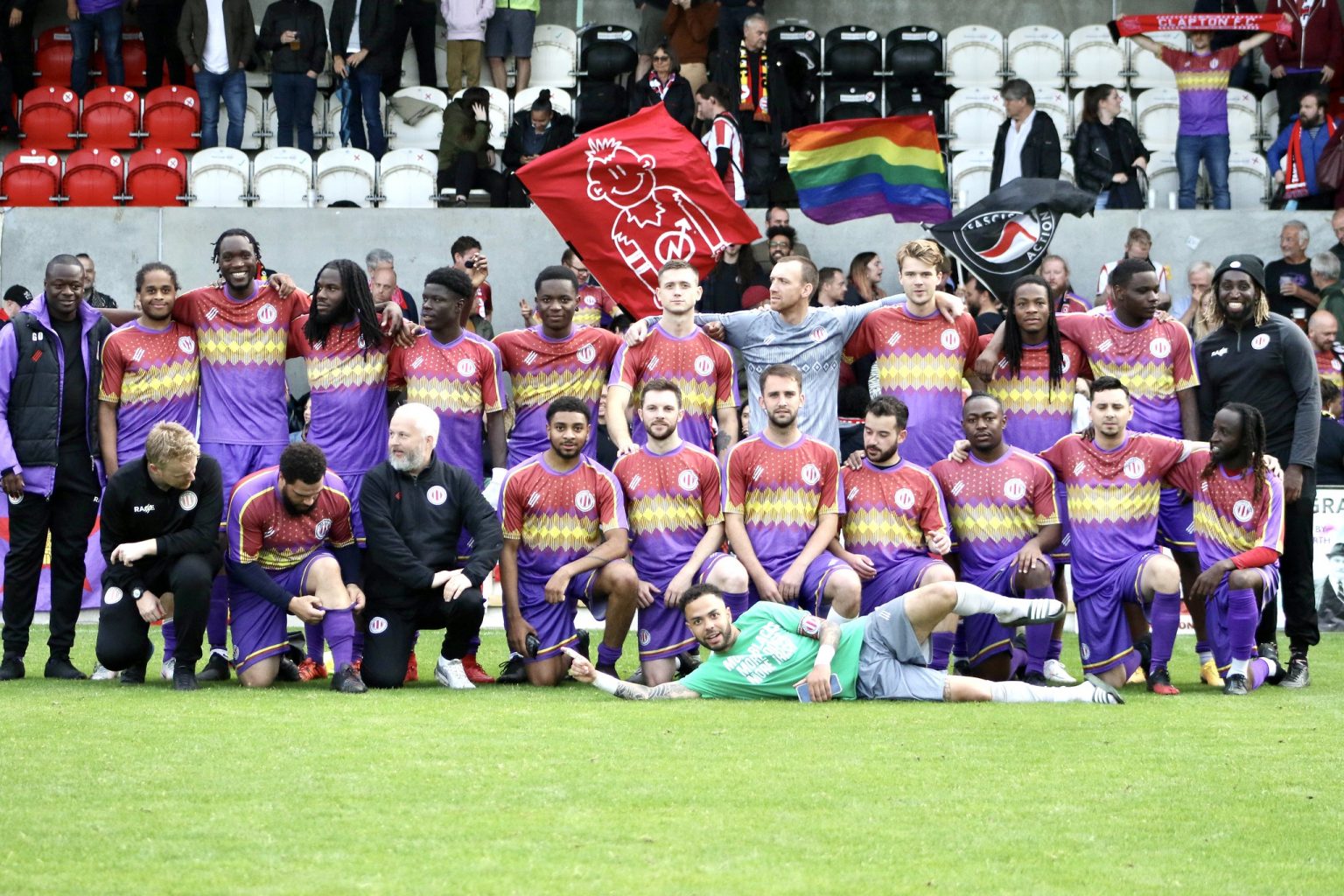 Clapton CFC men’s first team squad 2021/22 - Clapton Community FC