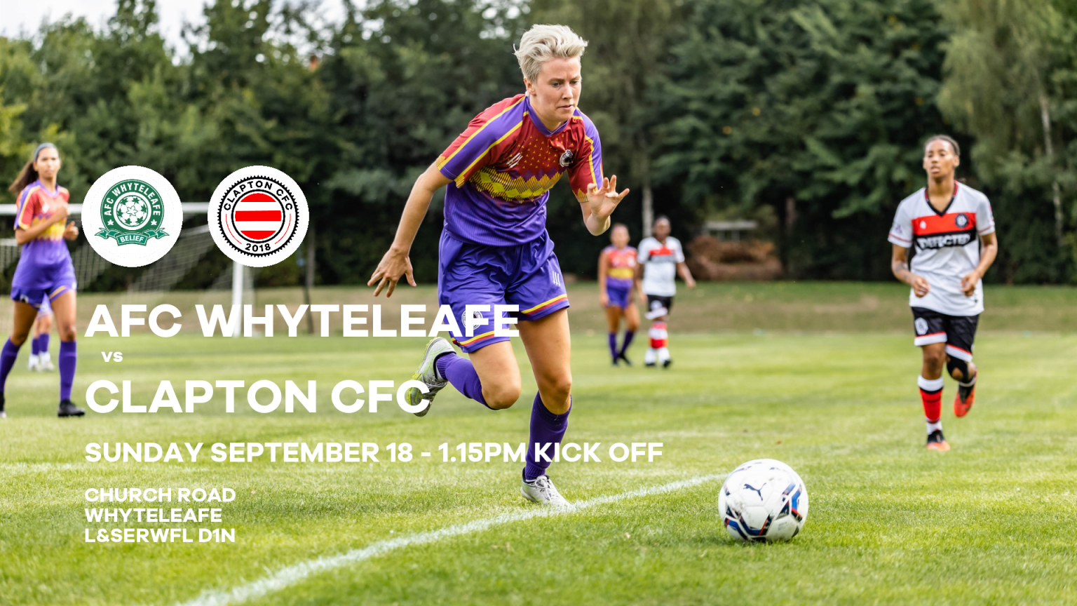 AFC Whyteleafe v Clapton CFC preview: New kick-off time for women’s ...