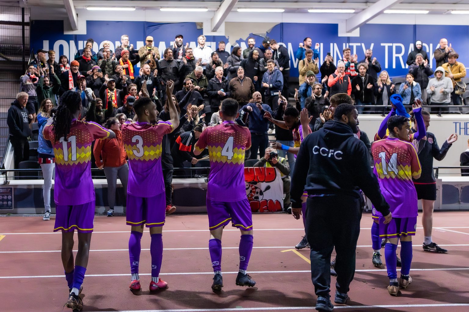 Champions! Clapton CFC men's first team win the league table with two ...