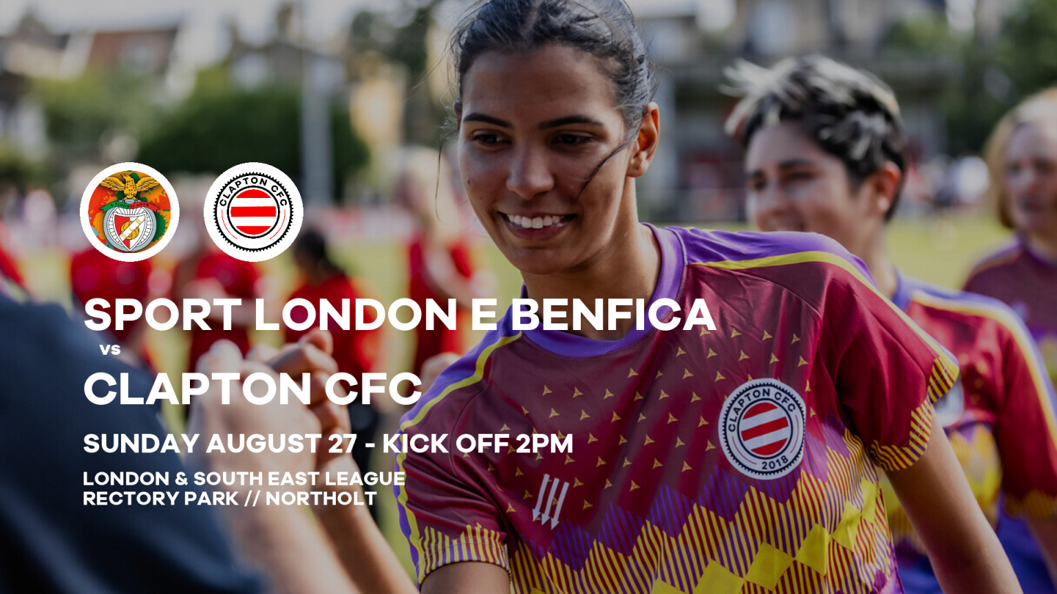 Sport London e Benfica vs Clapton CFC preview: Season opener for women's first team - Clapton ...