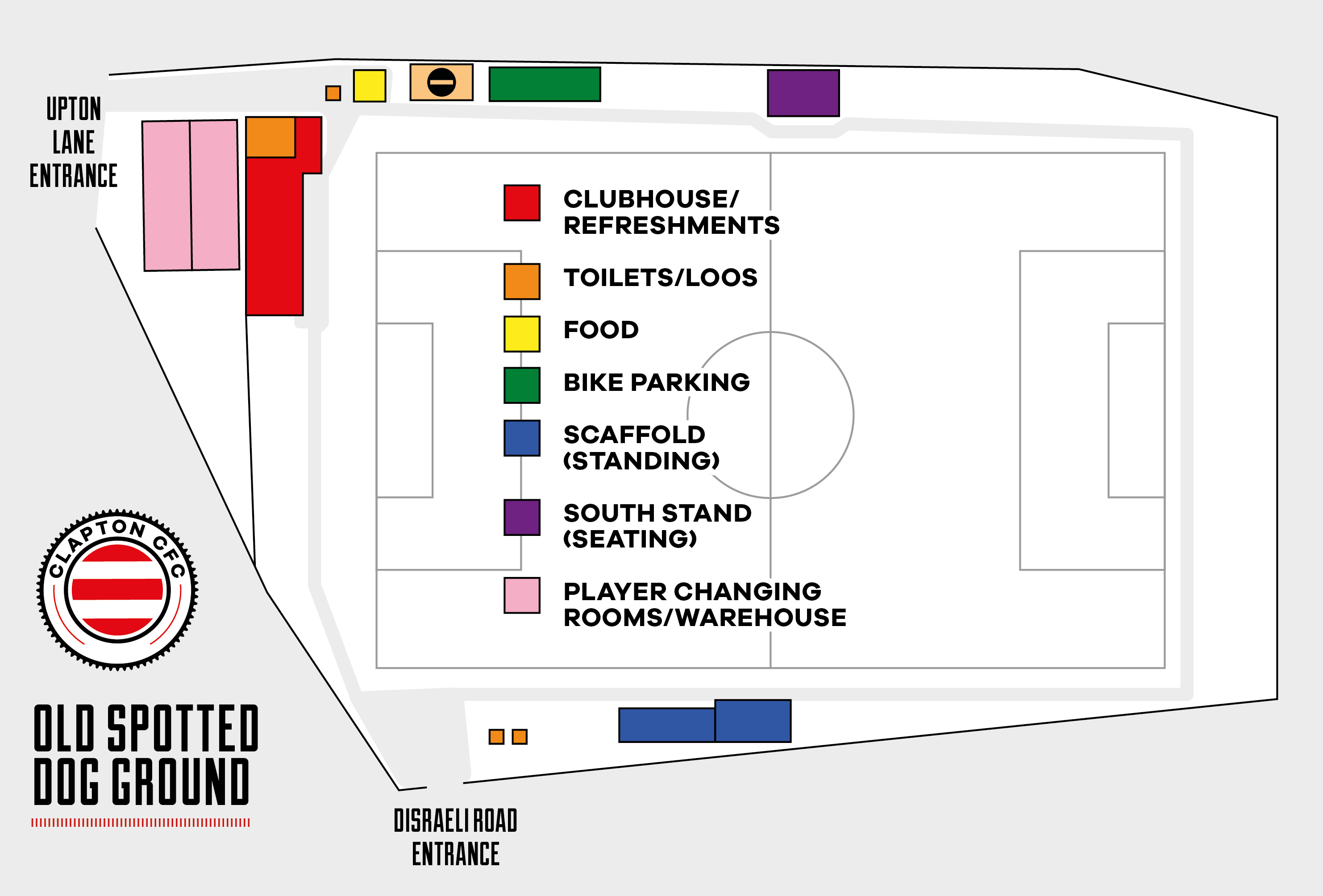 Directions to the Old Spotted Dog Ground - Clapton Community FC