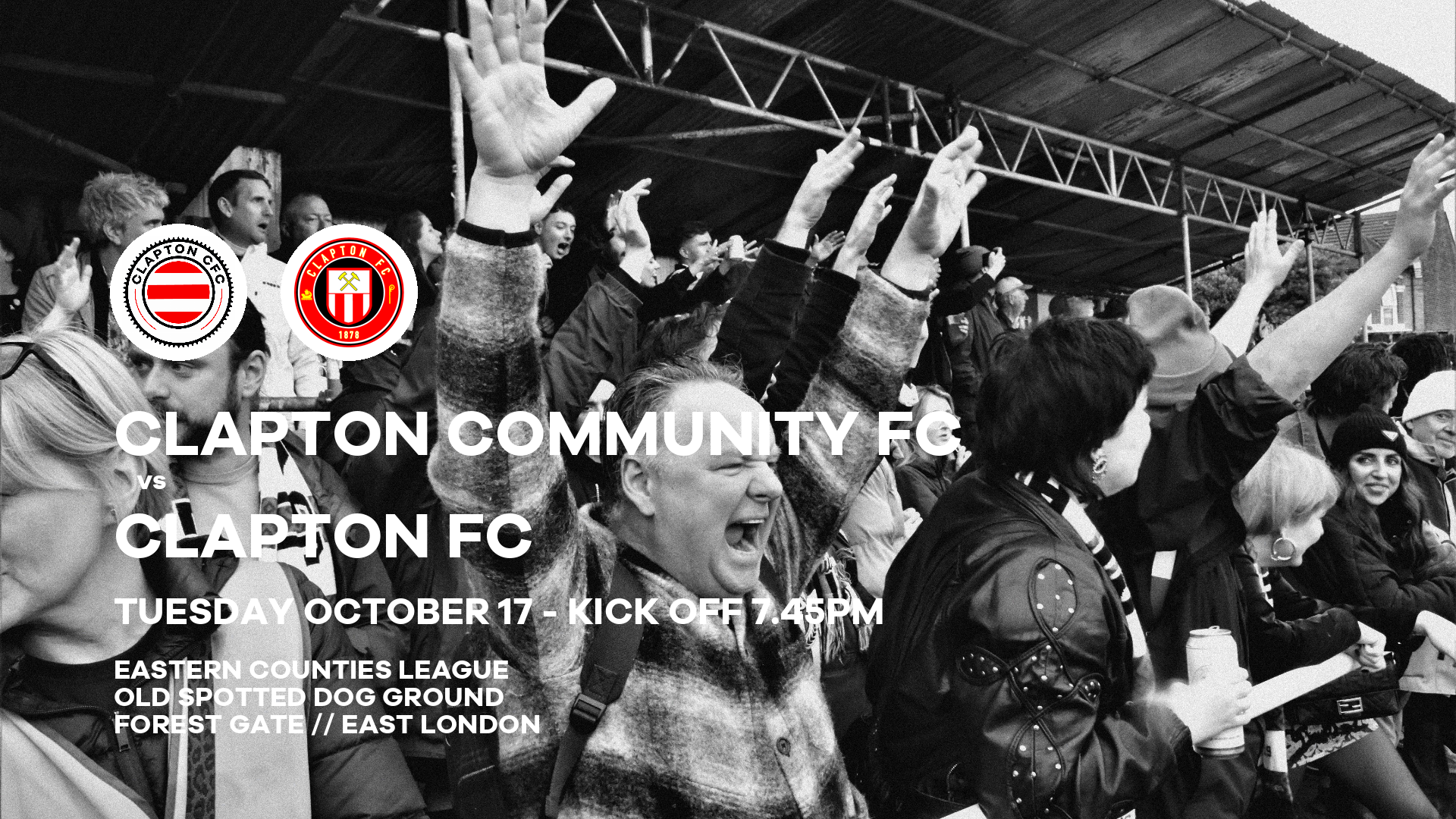 Clapton CFC vs Clapton FC preview: Tuesday night match for men's first ...