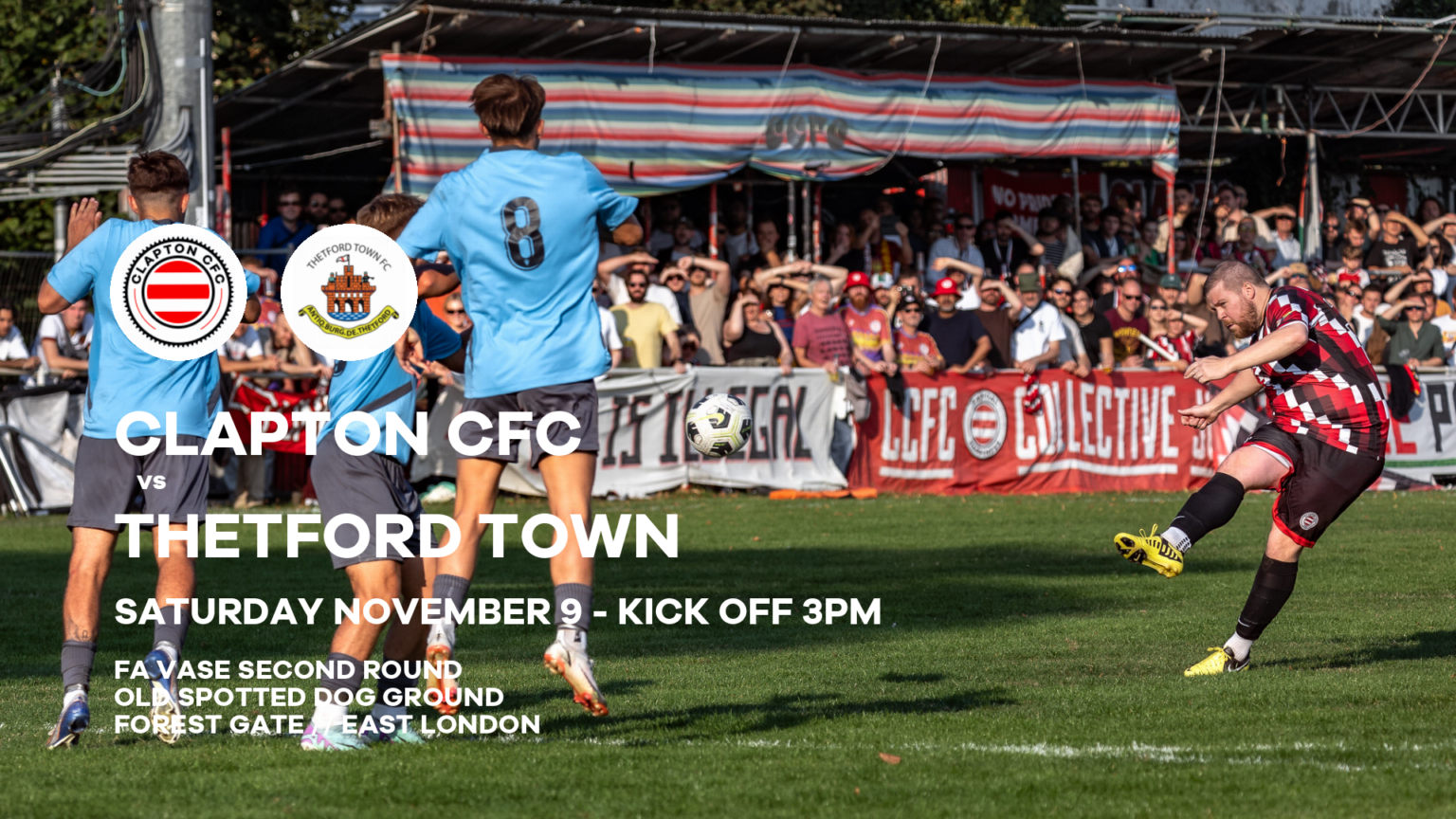 Clapton CFC vs Thetford Town preview: Historic FA Vase second round tie ...