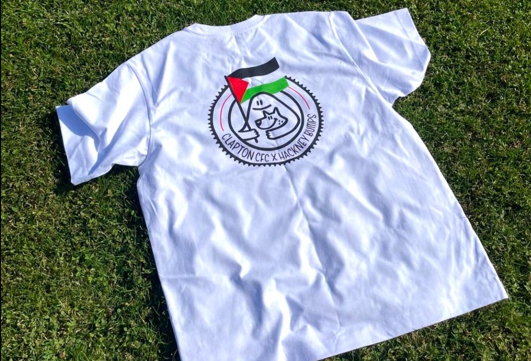 Clapton CFC x Hackney Bumps T-shirt now on sale with all profits ...