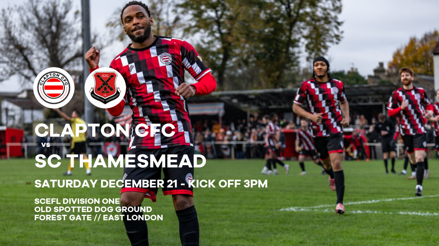 Clapton CFC vs Sporting Club Thamesmead preview: Last home game of year ...