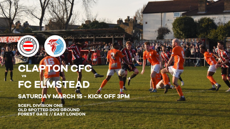 Clapton CFC vs FC Elmstead preview: Seven games to go for Men's First ...