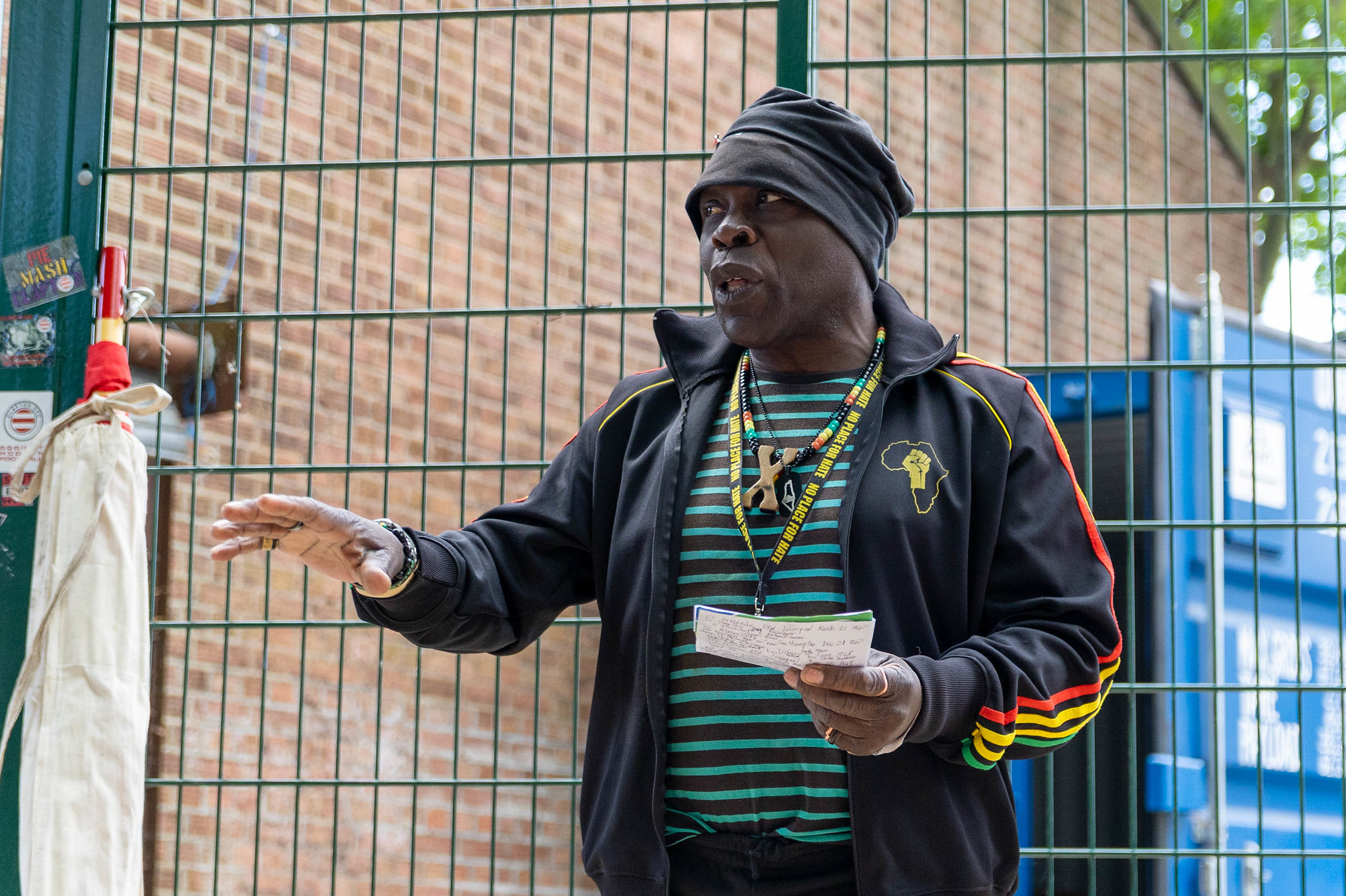 Walter Tull Way unveiled with new information plaque and road signs ...