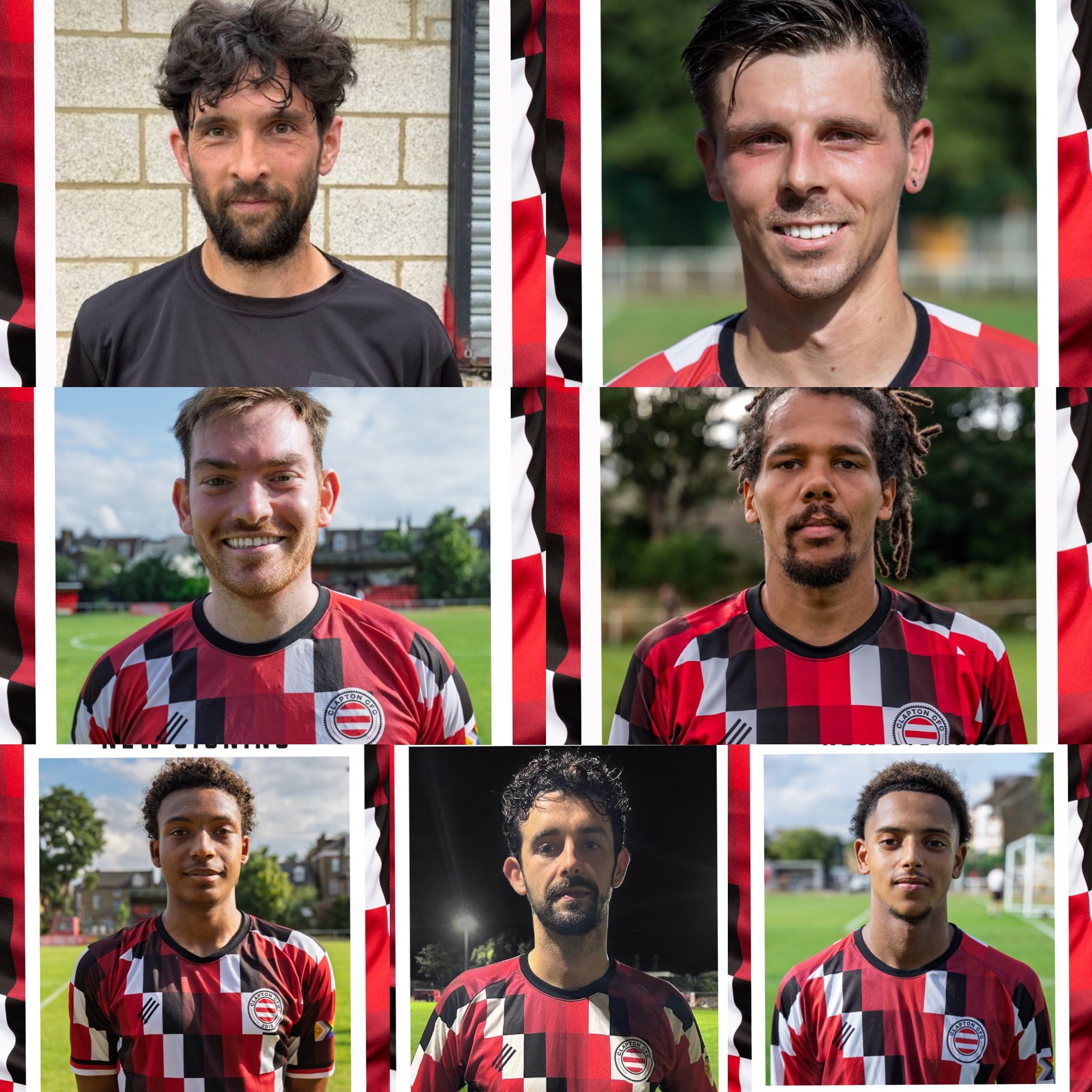 Meet the new Clapton CFC Men’s First Team signings for 2025/26 season ...