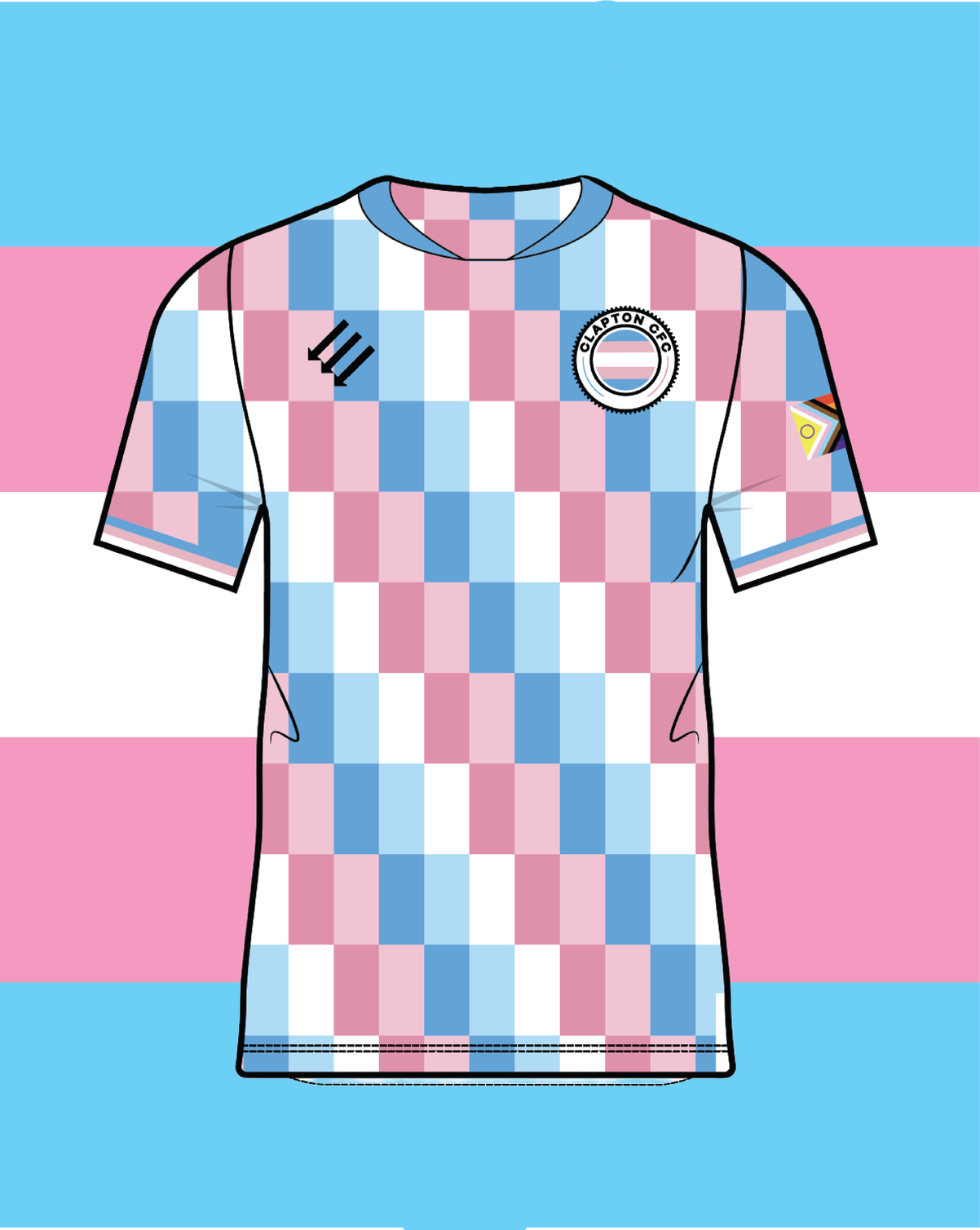 Clapton CFC trans solidarity goalkeeper shirts are back on sale ...