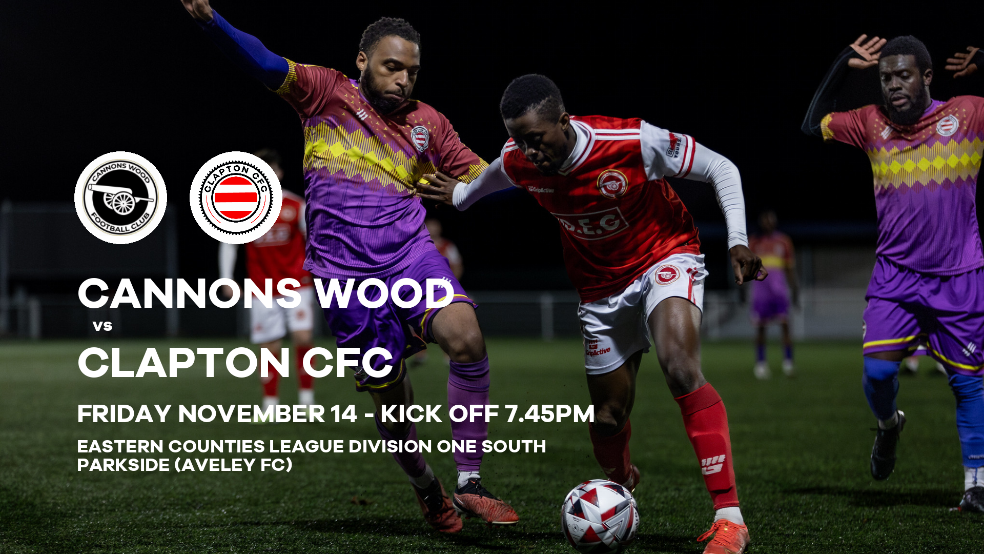 Match preview // Cannons Wood vs Clapton CFC Men’s First Team // 14.11. ...
